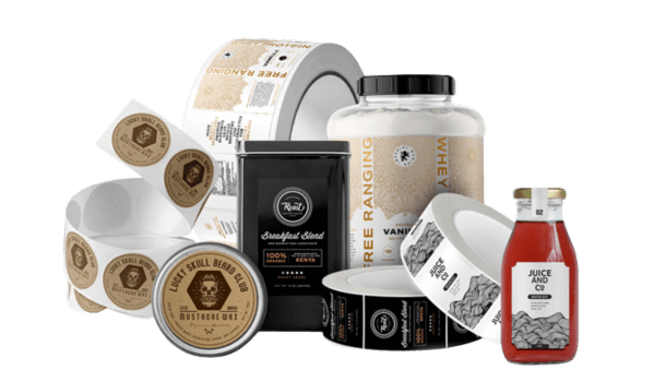 Product label printing store
