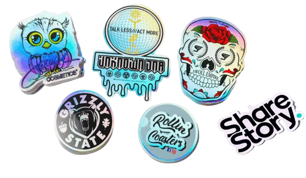 Custom Sticker Printing NYC | Vinyl, Die Cut & Holographic